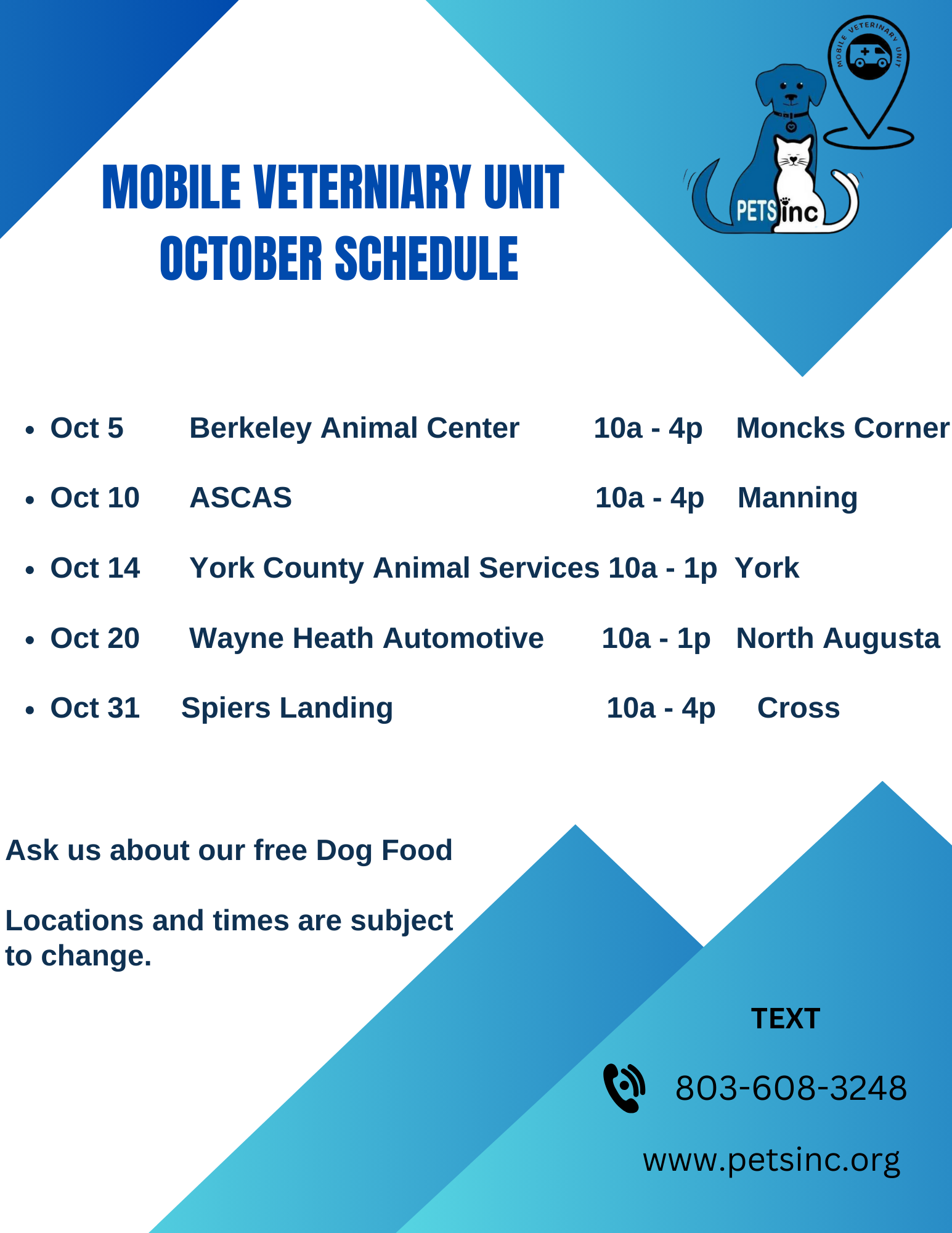 Mobile Vet Unit - PETSinc